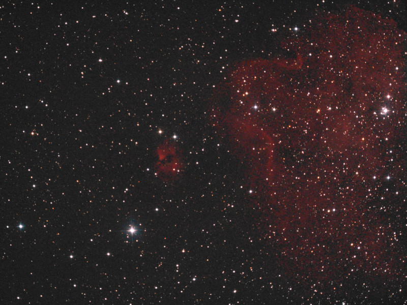 sh2 201 in cassiopeia total exposure 7920 secs binning 4x4