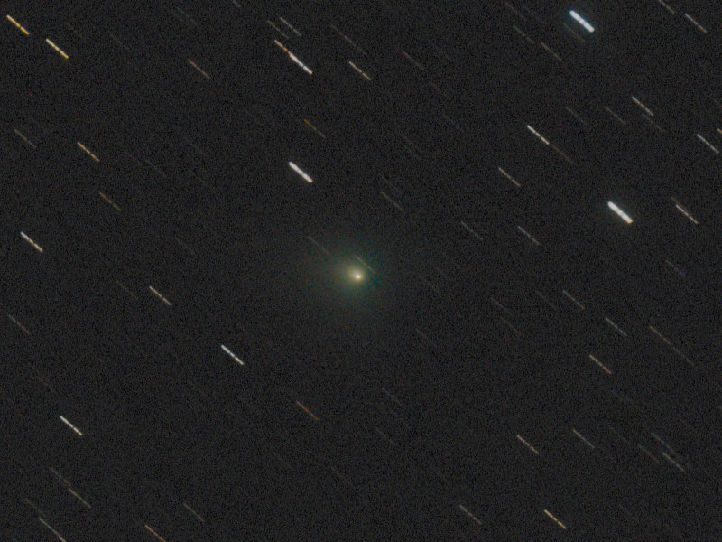 comet 19p borrelly in aries total exposure 1260 secs binning