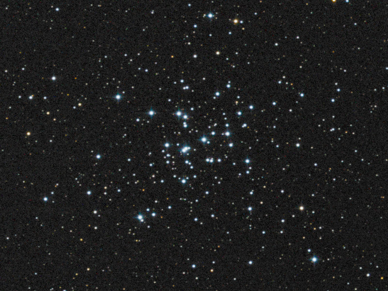 m36 in auriga total exposure 720 secs binning 2x2 observation