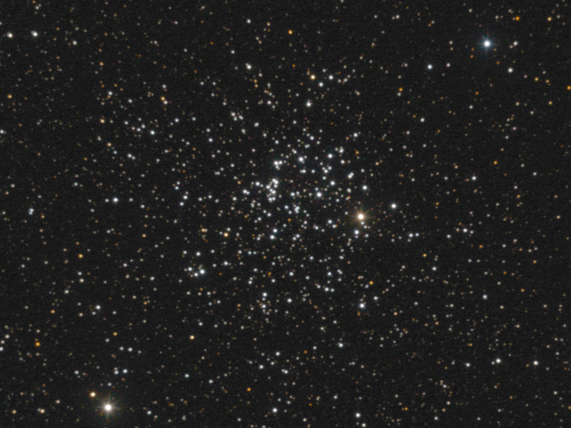 m52 in cassiopeia total exposure 2670 secs binning 2x2 observation