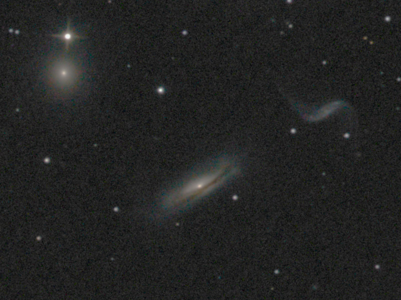 ngc3187 ngc3190 ngc3193 in leo total exposure 3450 secs binning