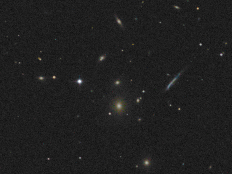 ngc3842 abell 1367 in leo total exposure 3270 secs binning