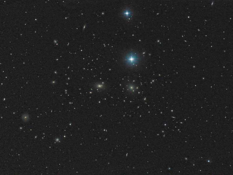 ngc4874 abell 1656 in coma berenices total exposure 4800 secs