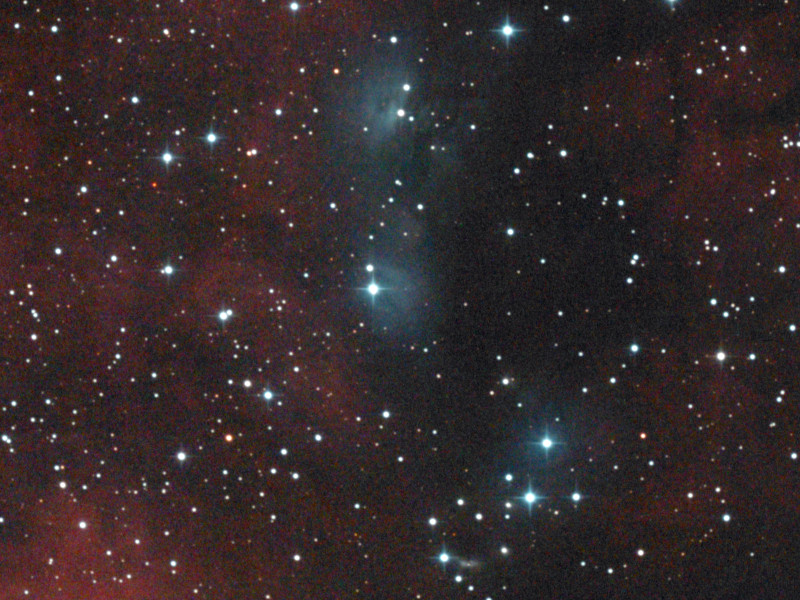 ngc6914 in cygnus total exposure 9900 secs binning 2x2 observation