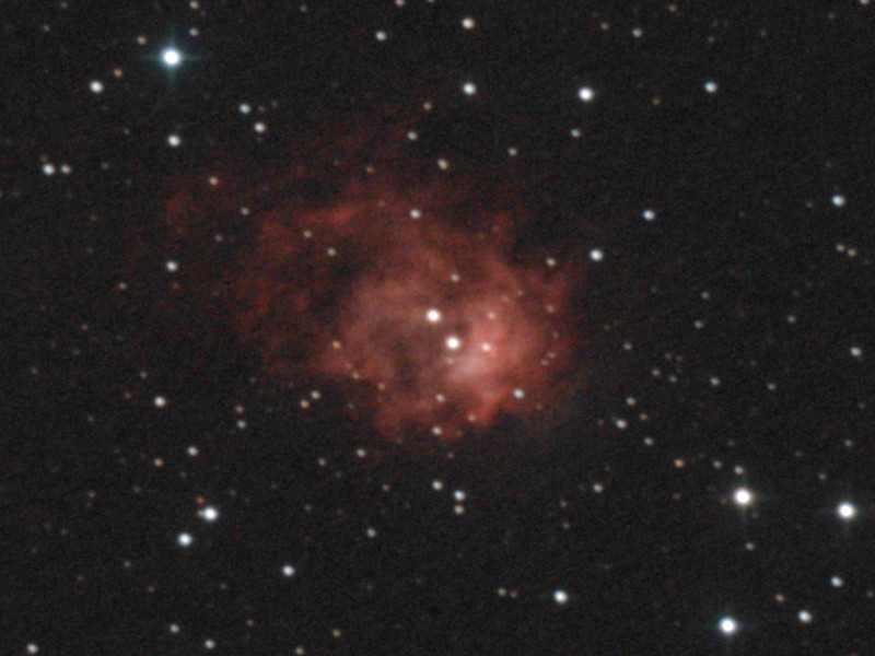 ngc7538 in cepheus total exposure 9916 secs binning 1x1 observation