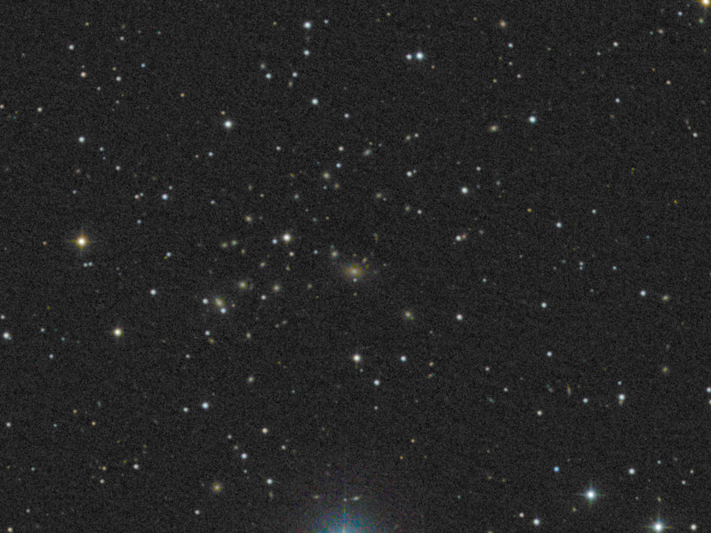 ngc7649 abell 2593 in pegasus total exposure 3015 secs binning