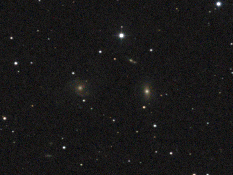ngc969 ngc974 in triangulum total exposure 3195 secs binning 1x1