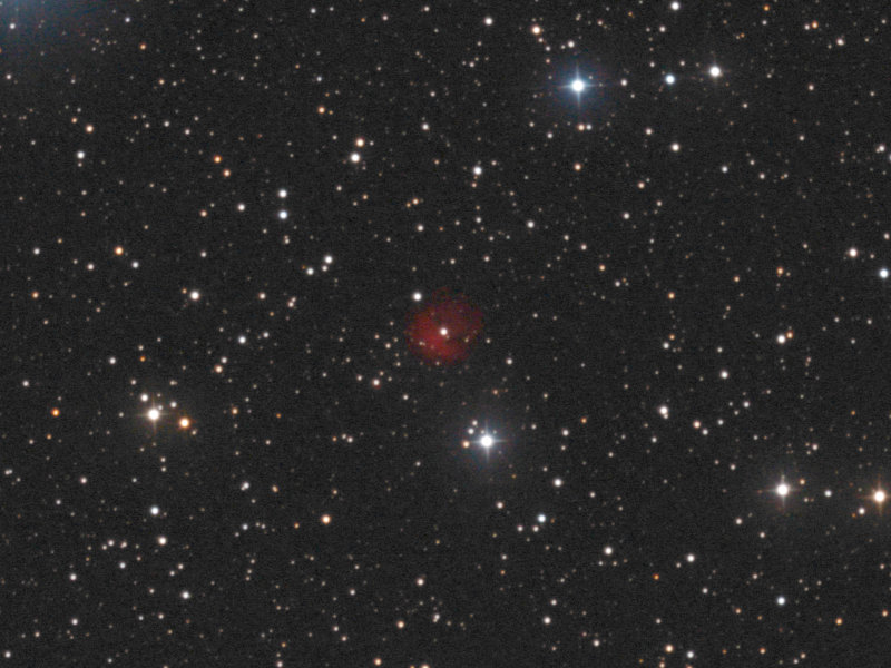 sh2 271 in orion total exposure 3840 secs binning 2x2
